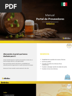 Manual de Usuario - Portal de Proveedores ICA | PDF | Archivo de computadora | Software