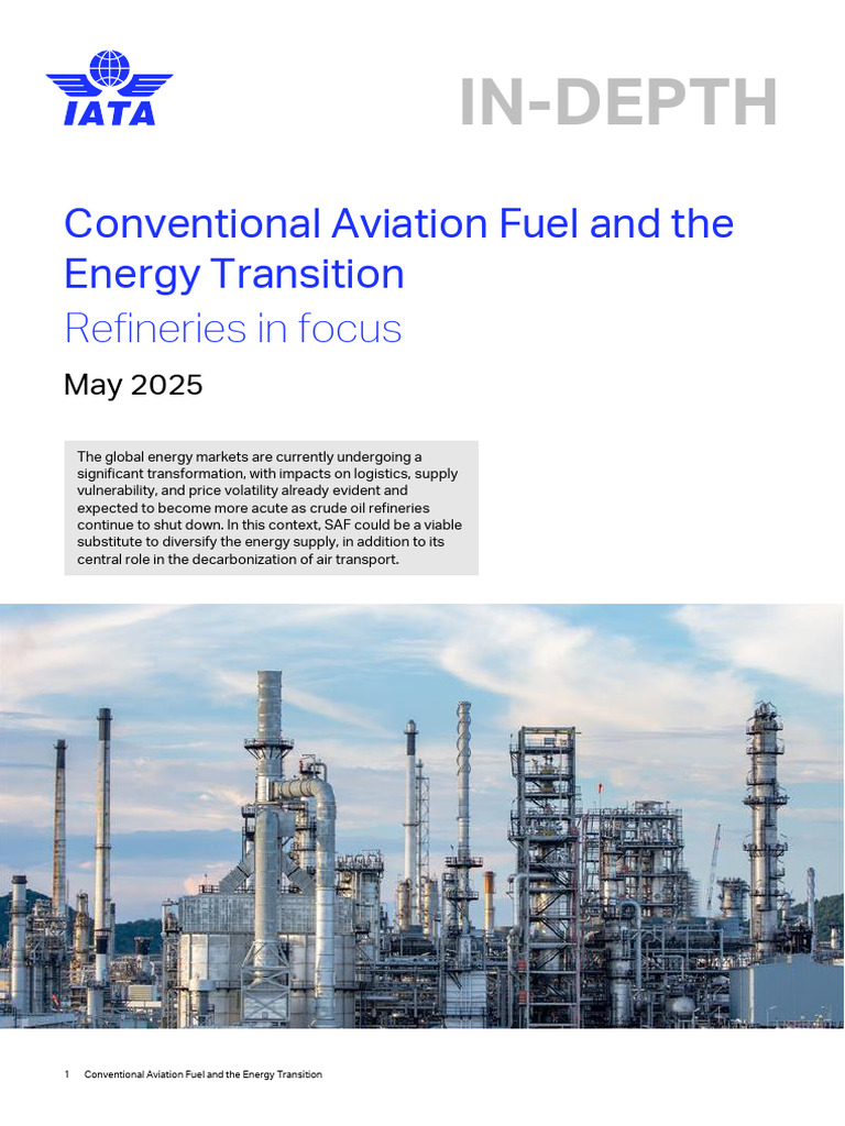 Conventional Aviation Fuel and The Energy Transition | PDF | Oil ...
