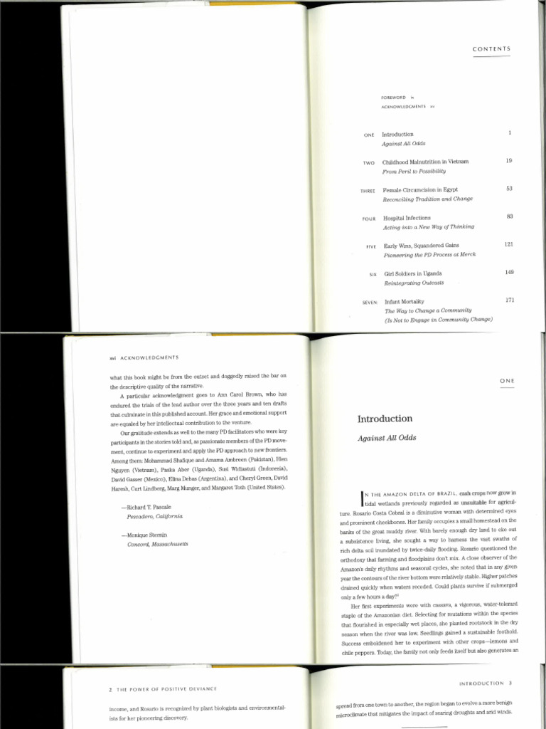 Introduction Against All Odds | PDF | Deviance (Sociology) | Trees