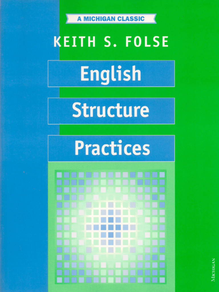 English Structure Practices (An Intensive Course in English) | PDF