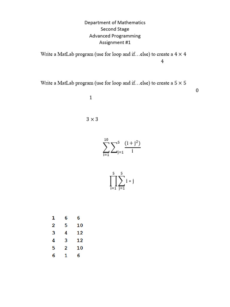 Assignment | PDF