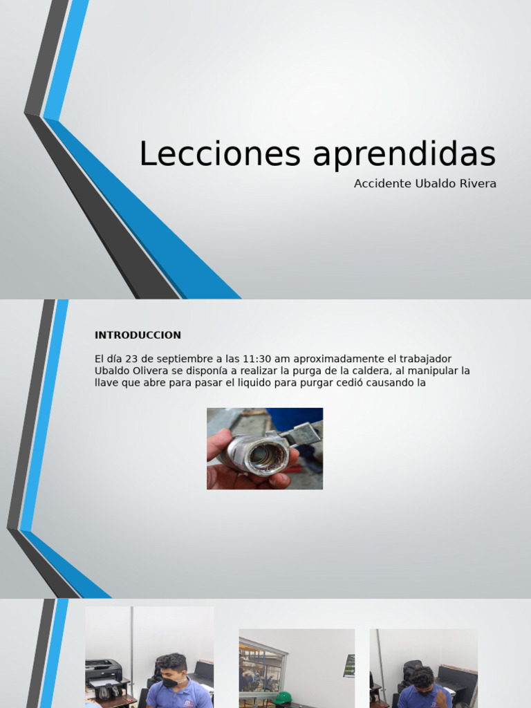 Lecciones Aprendidas | PDF