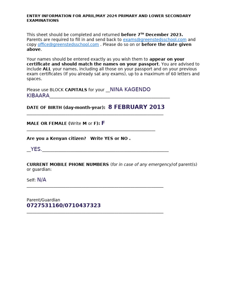 Entry Form-Checkpoint and IPLSC | PDF