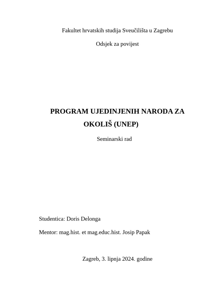 Delonga, Doris (2024) UNEP | PDF