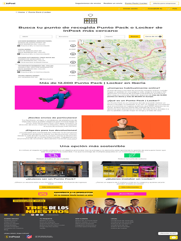 Buscar Punto Pack y Locker InPost | PDF