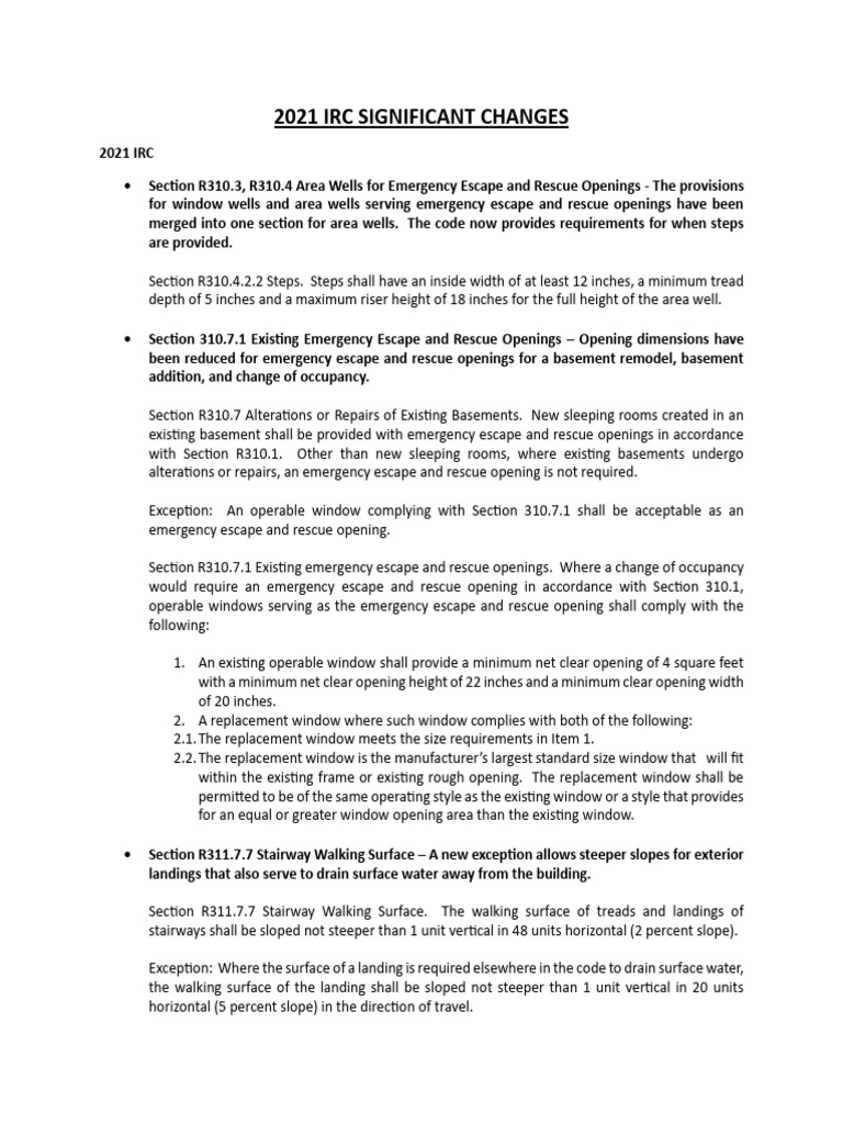 Sample 1 Significant Code Changes | PDF | Water Heating | Duct (Flow)