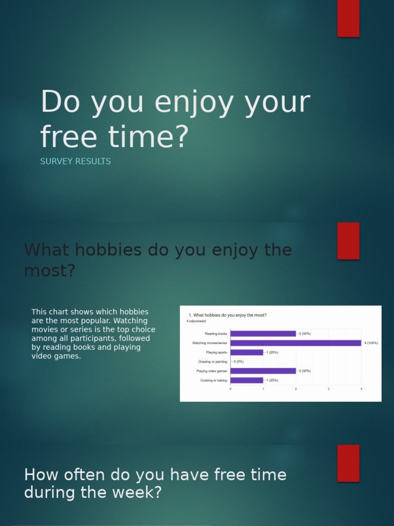 Do You Enjoy Your Free Time | PDF