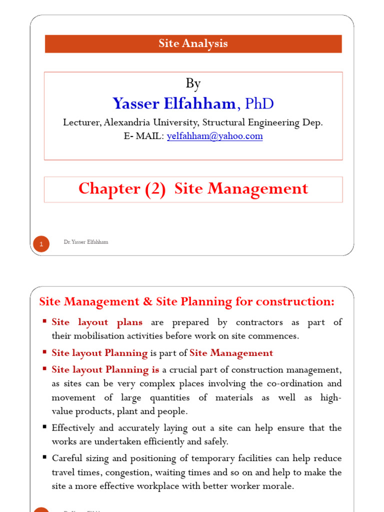 Chapter 2 - Site Management | PDF