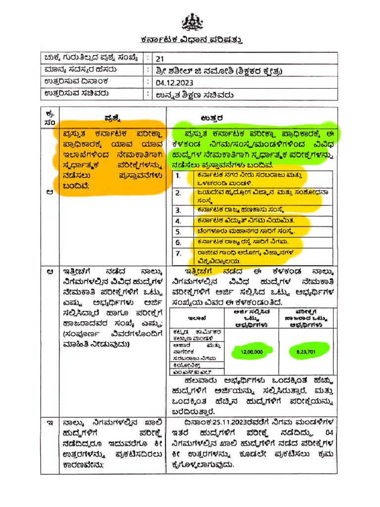 KEA Upcoming Notifications.!! | PDF