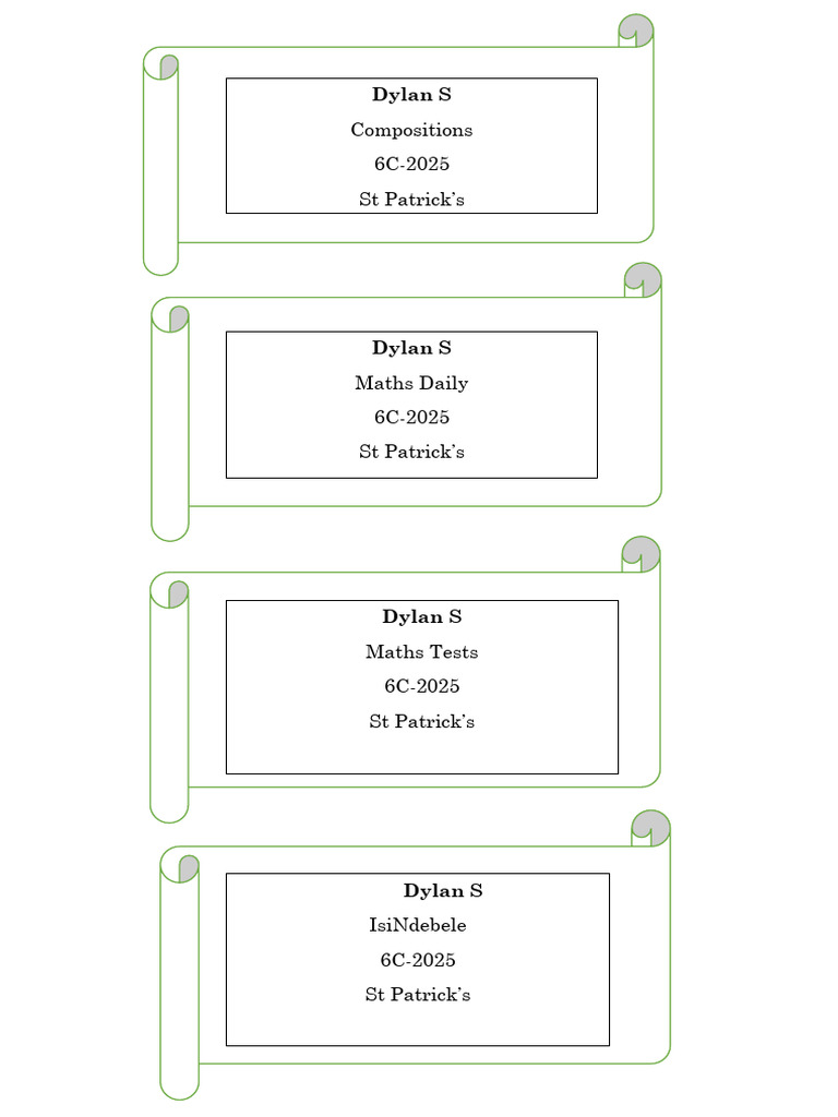 Dylan S Name Tags | PDF