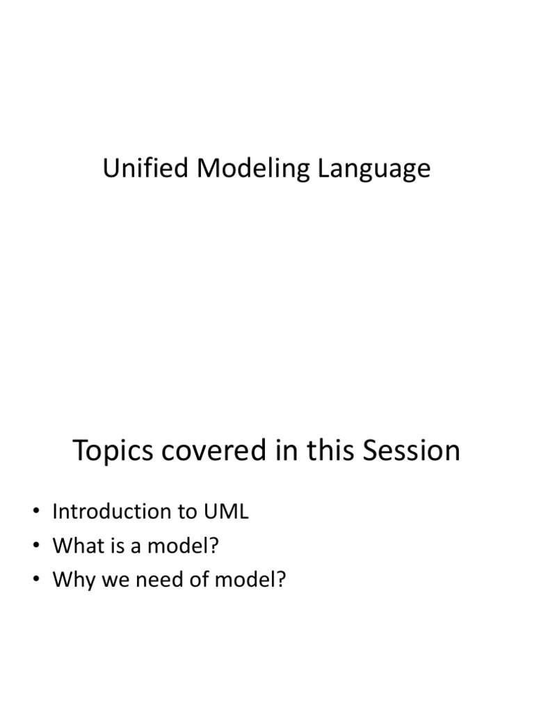 Uml Part 1 Pdf Unified Modeling Language Use Case