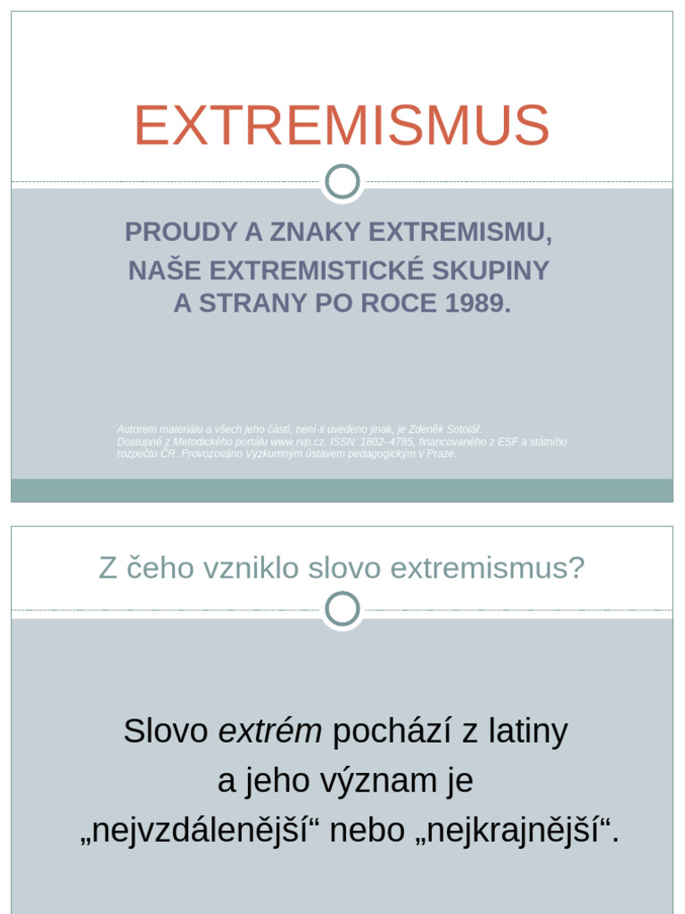 Extremismus | PDF