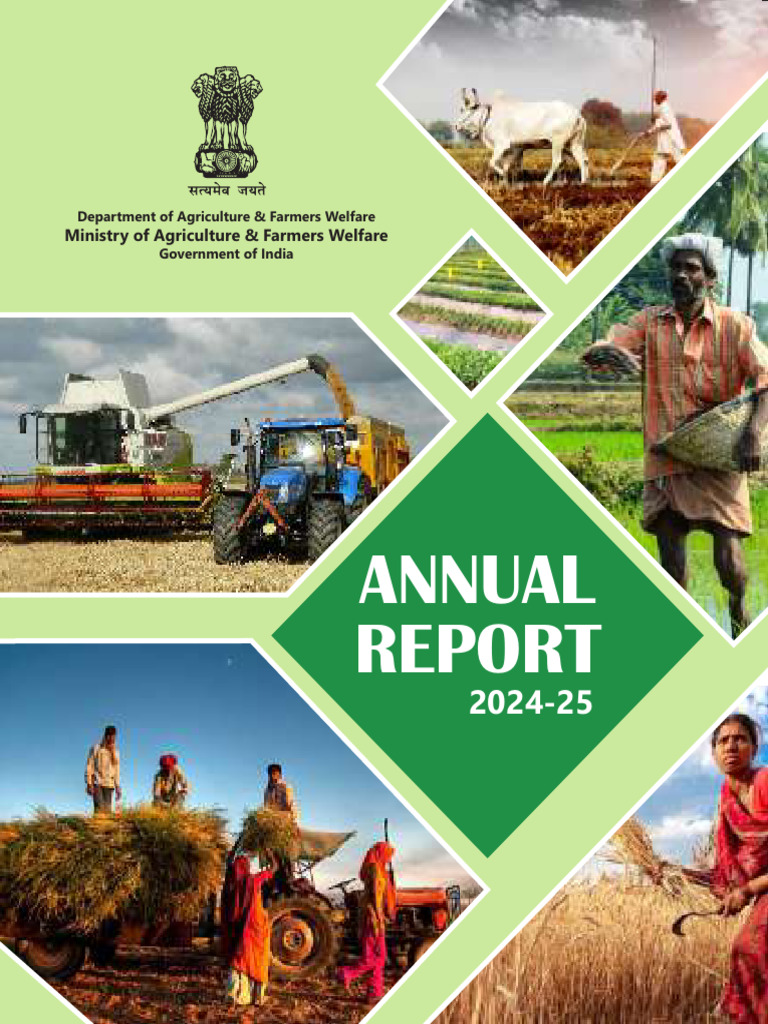 Agriculture Annual Report 2024-25 | PDF | Agriculture | Gross Value Added