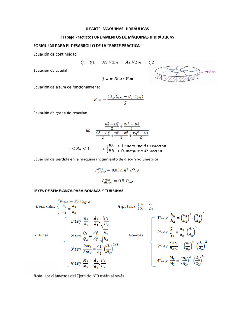 Formulas y Detalles TP5 | PDF