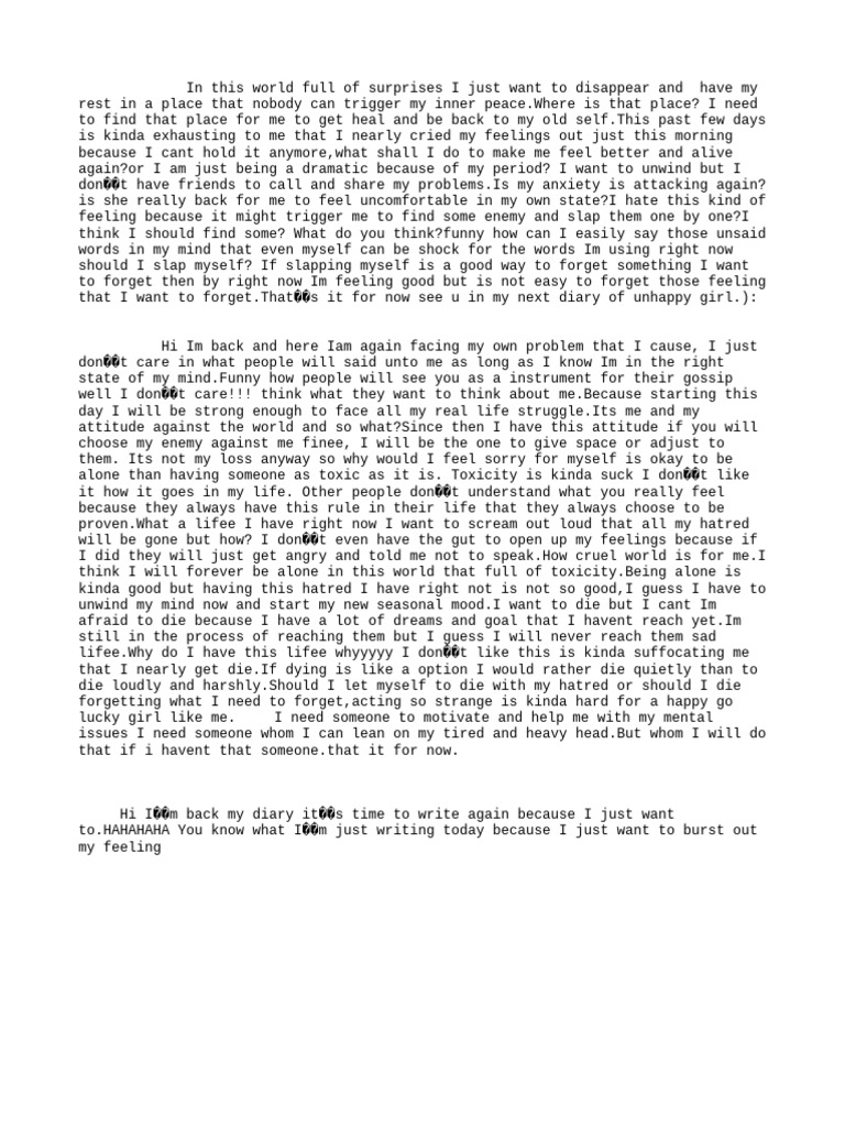 World Vs Me | PDF