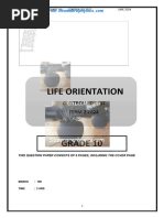 2025 ATP Life Orientation Grade 8 | PDF | Self Concept | Learning