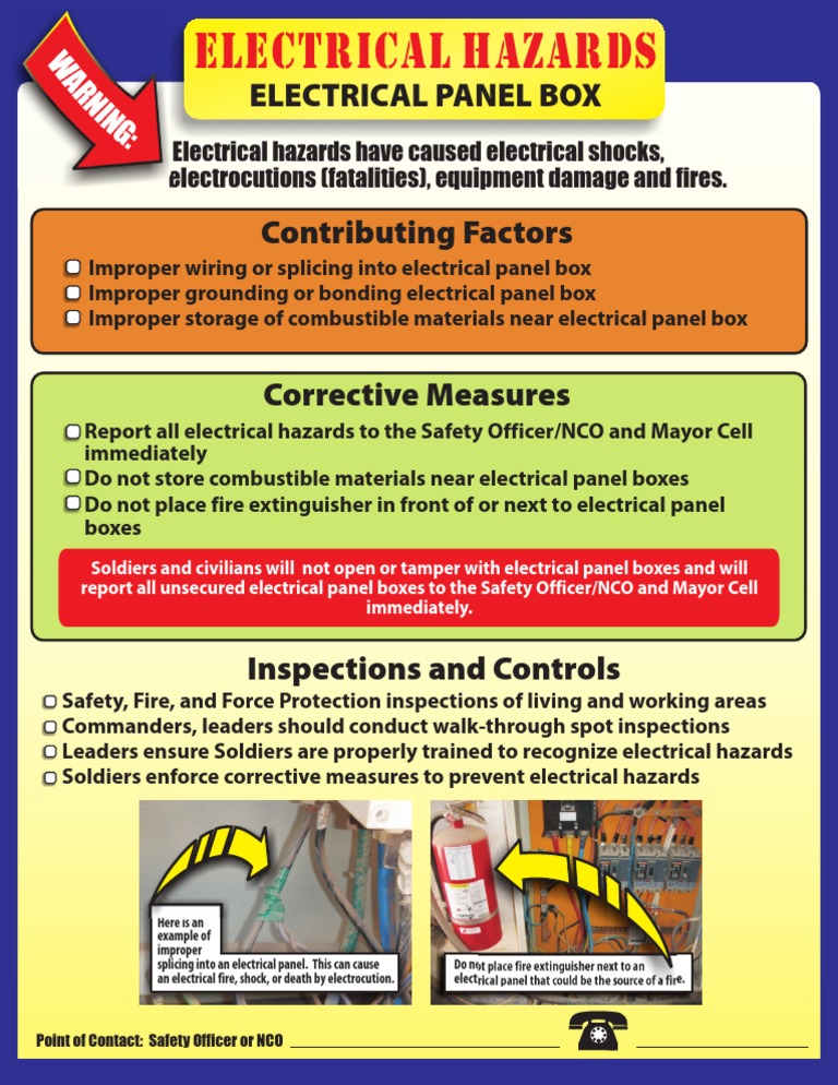 Electrical Panel Safety Guidelines | PDF