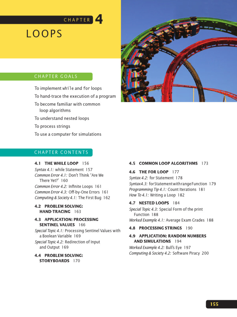Horstmann_PfE_ch_4 | PDF | Control Flow | Computer Program
