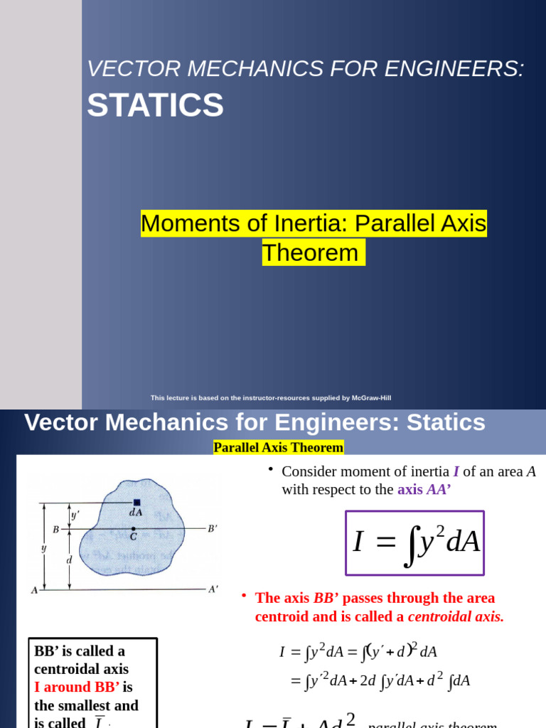 Parallel Axis Theorem Explained | PDF | Elementary Geometry | Classical ...
