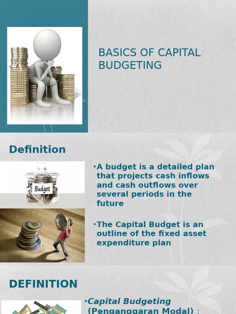 Capital Budgeting Basics Explained | PDF | Net Present Value | Internal ...