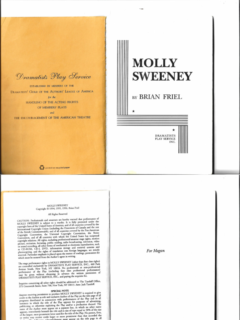 molly sweeney | PDF