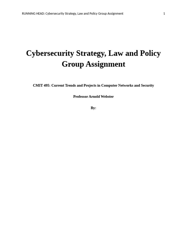 CMIT_495_Wk7_8_Group_FINAL.docx | PDF | Security | Computer Security