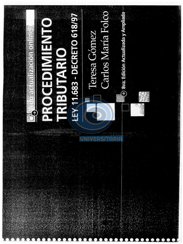 Procedimiento Tributario Ley 11683 - Gomez Folco | PDF
