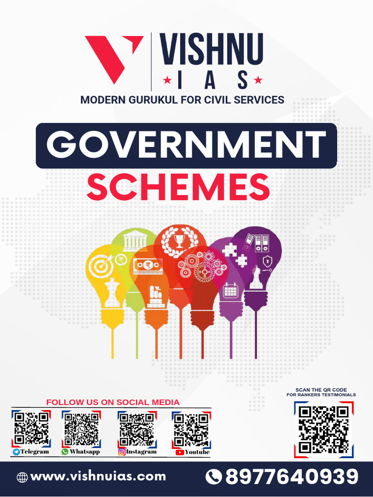 All Goverment Schemes From 2019 To Nov 2023 Updated Govt Schemes | PDF