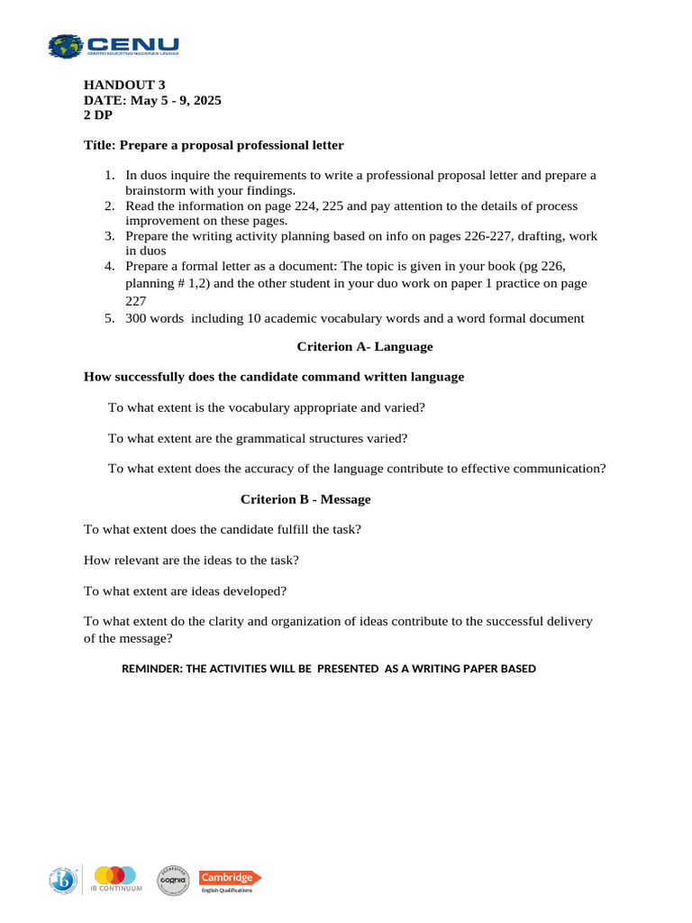 Handout 3 3bgu May 5 9 | PDF
