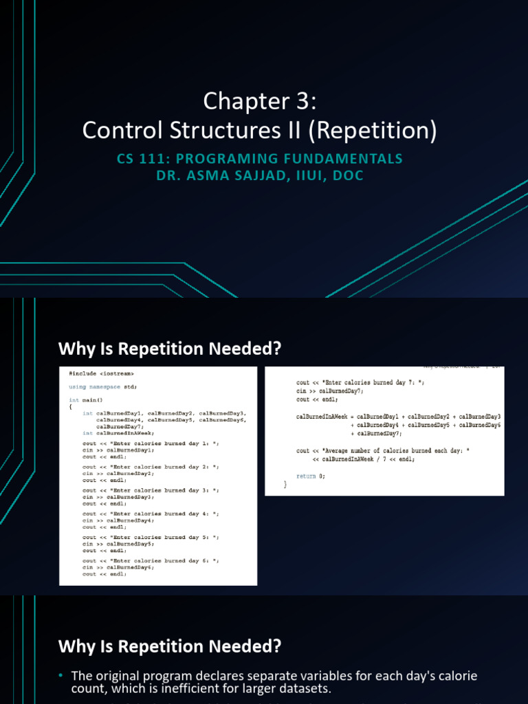 Chapter 5 PF Lecture Slides | PDF | Control Flow | Software Development