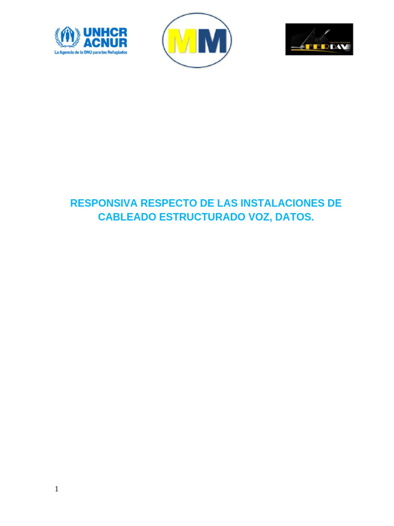 Supervision Voz y Datos Modificado | PDF | Telecomunicaciones | Electrónica