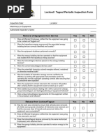 LOTO Lock Removal Form Template | PDF | Government | Government Information