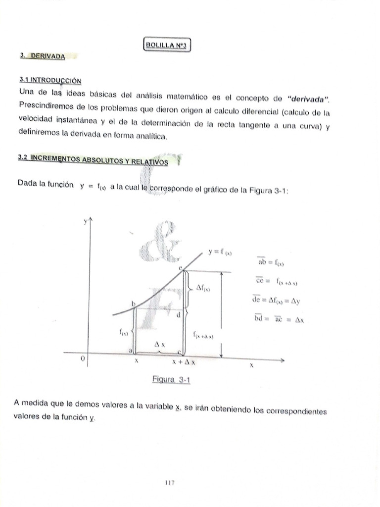 Derivada de Una Variable | PDF