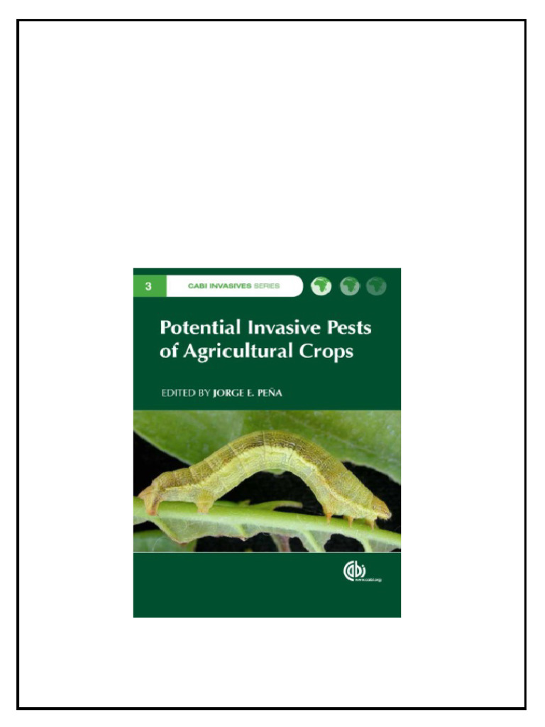 Potential Invasive Pests of Agricultural Crops Pea J E Eds PDF Download ...