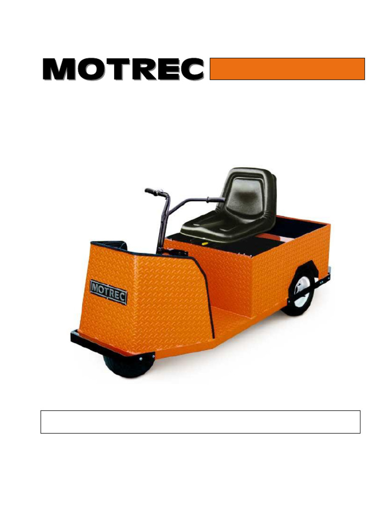 Manual de partes MOTREC E-280B- | PDF | Battery Charger | Direct Current