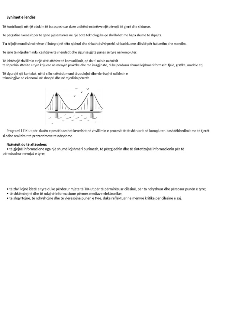 PLani Tik Klasa 5 FILARA | PDF