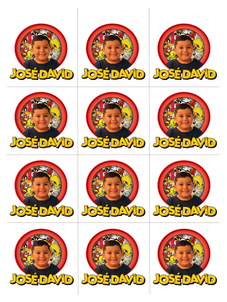 Plana Stickers Jose David | PDF