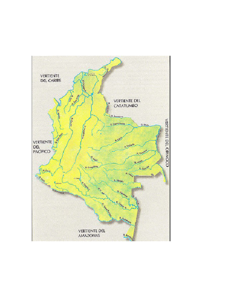 mapa rios | PDF