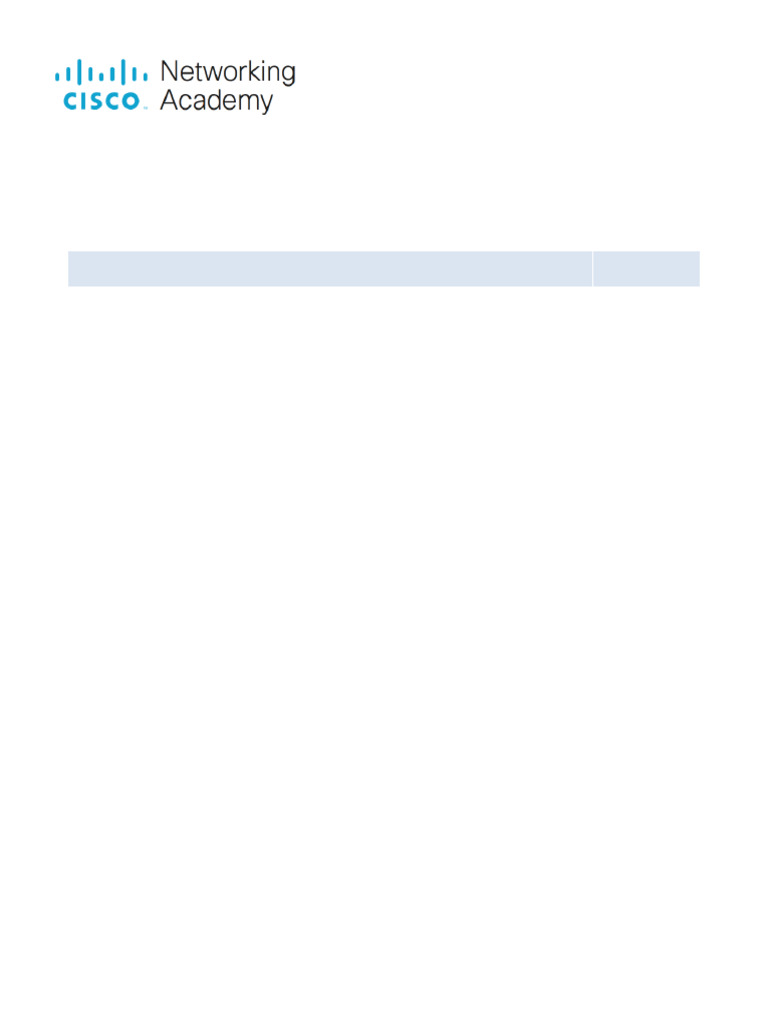 8.6.5 Packet Tracer - Configure IP ACLs To Mitigate Attacks - ILM | PDF | Router (Computing ...