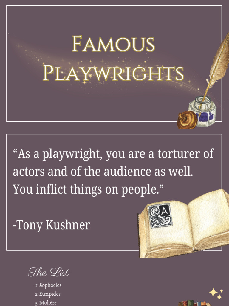 Introduction To Playwrighting | PDF