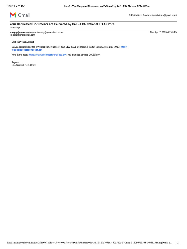 Epa Foia Release - One Doc - SWPPP | PDF