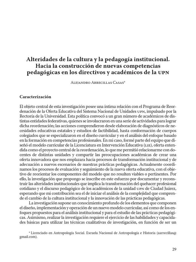 Innovación Pedagógica en la UPN Ciudad Juárez | PDF | Pedagogía ...