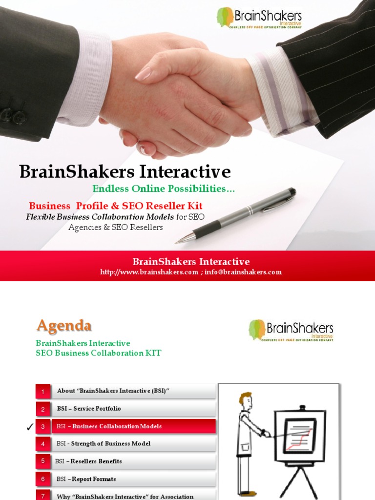 Brainshakers Interactive: Endless Online Possibilities | PDF | Search Engine Optimization ...
