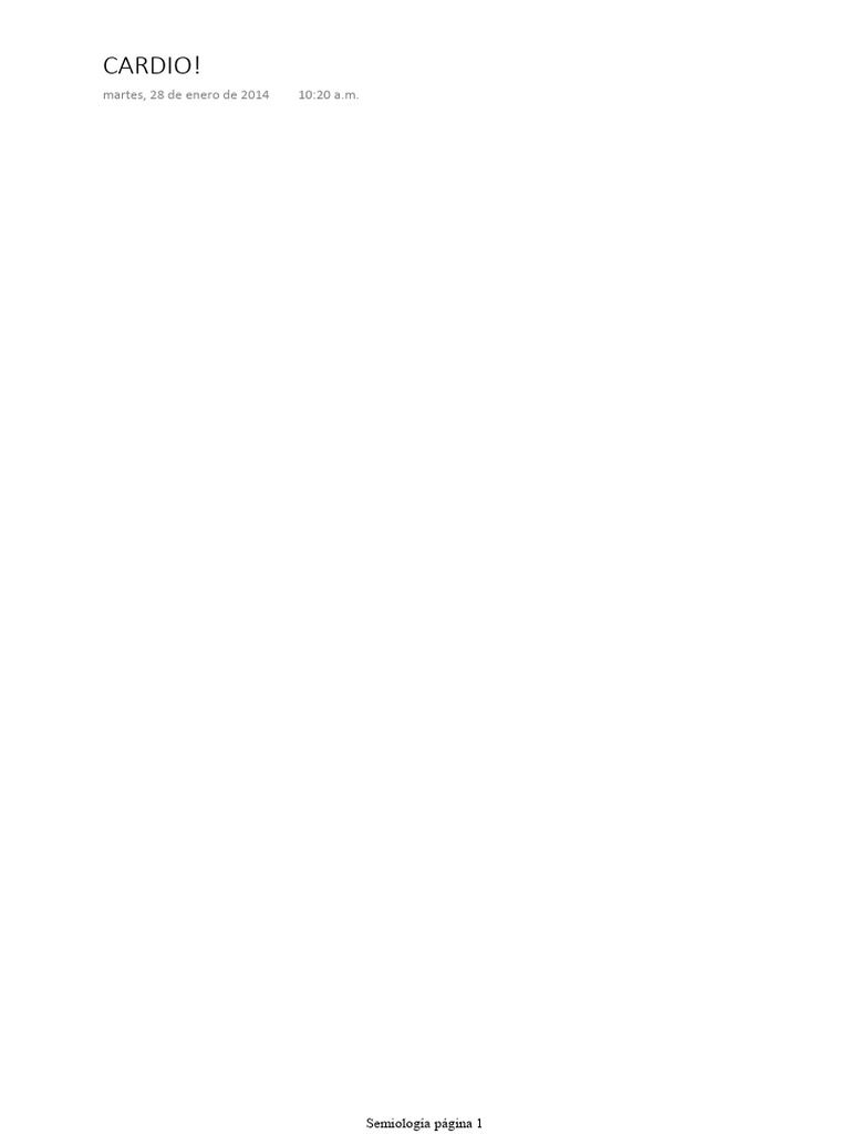 Semio Sebs | PDF | Infarto de miocardio | Sistema cardiovascular