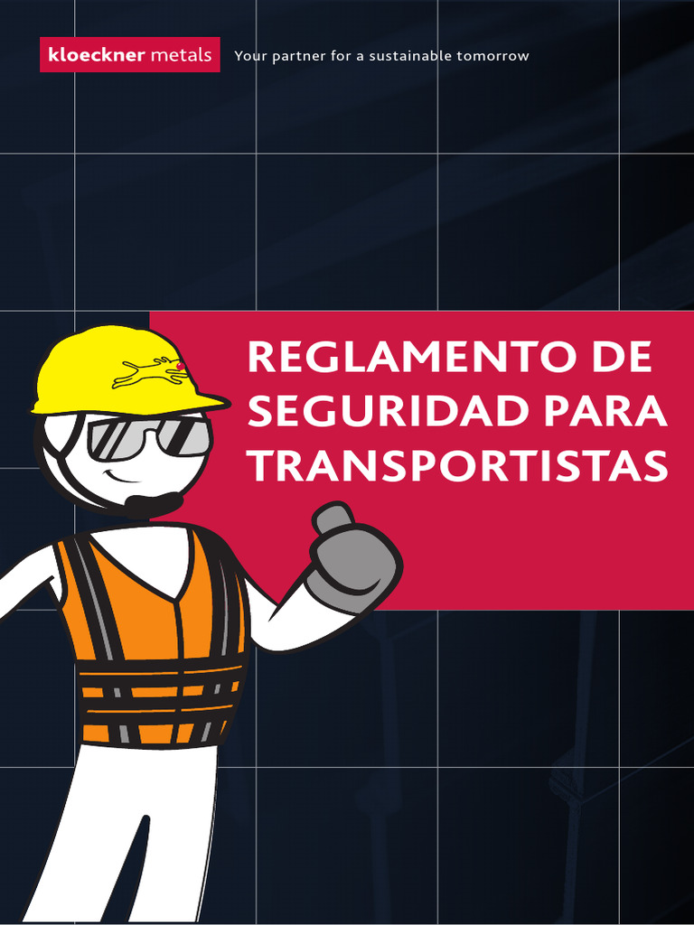 Reglamento Seguridad Transportistas KM V2 | PDF | Valores