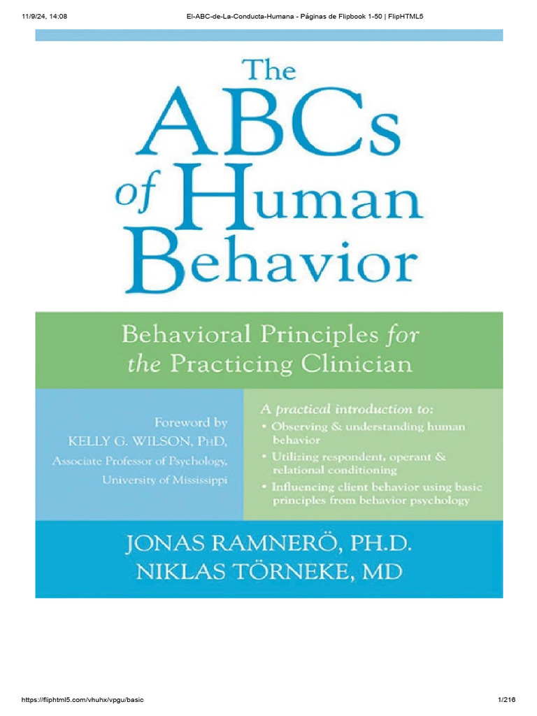 El ABC de La Conducta Humana | PDF | Libros | Animación