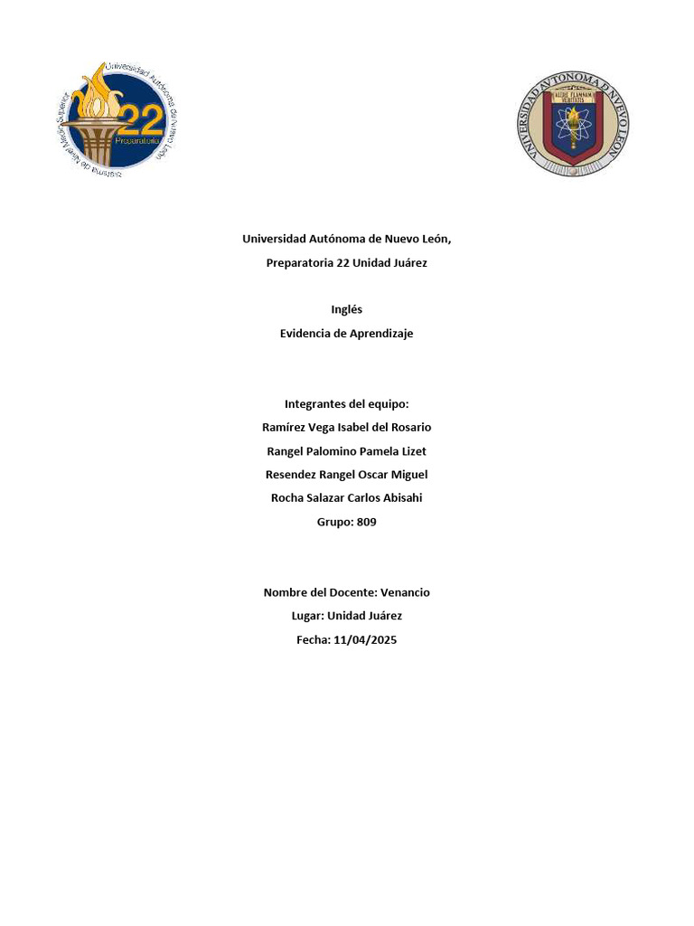 Ev3 Equipo8 809ingles | PDF