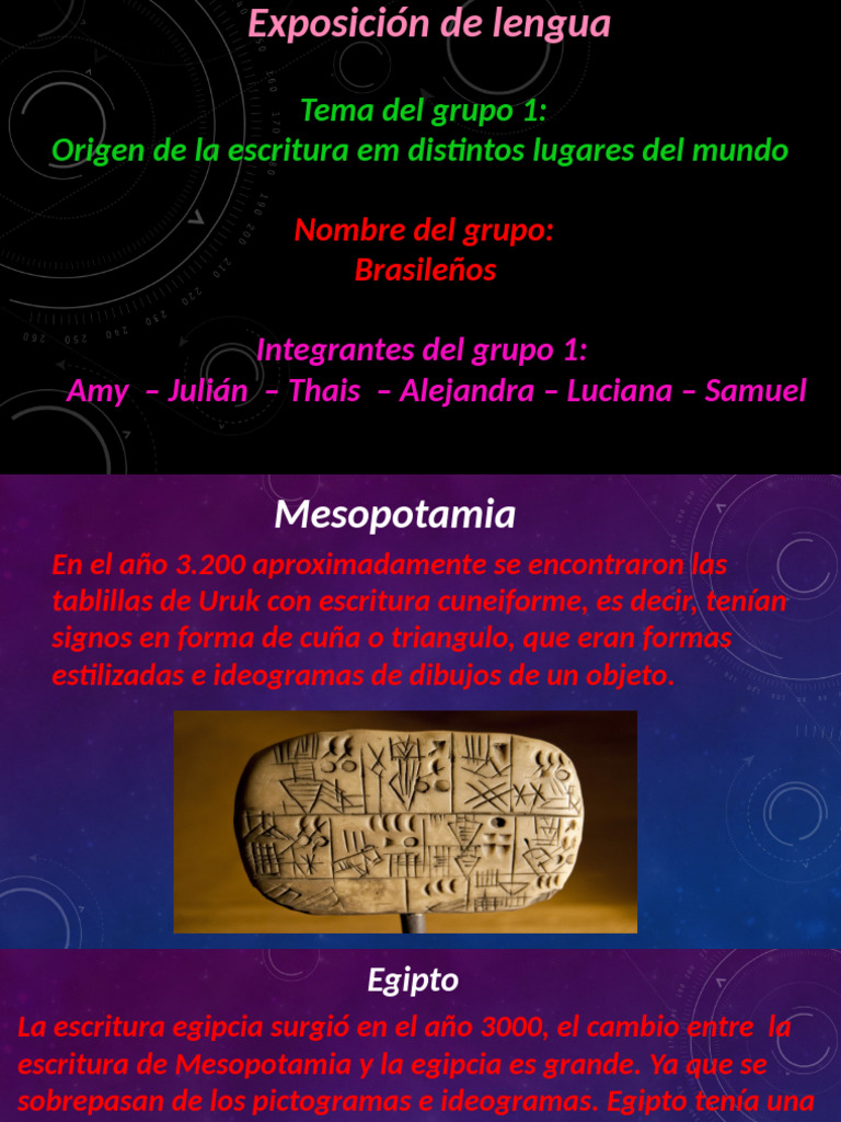 Lengua Expocision 1.000000 | PDF