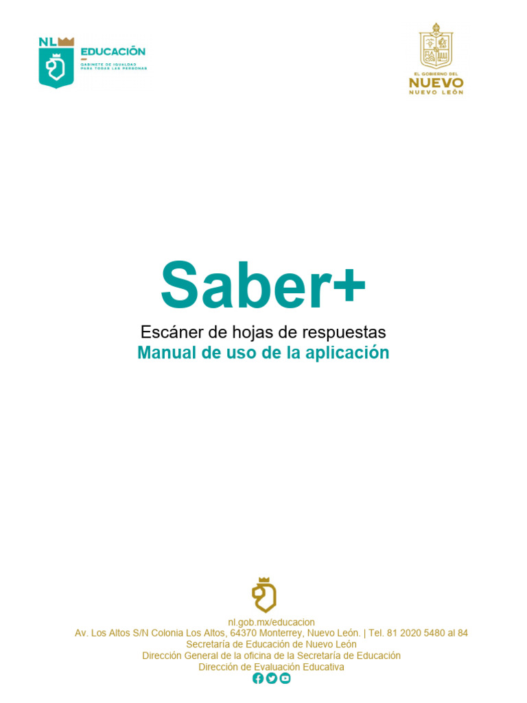 Saber+escaner Manual de Usuario 1.0.5 | PDF | Internet | Botón ...