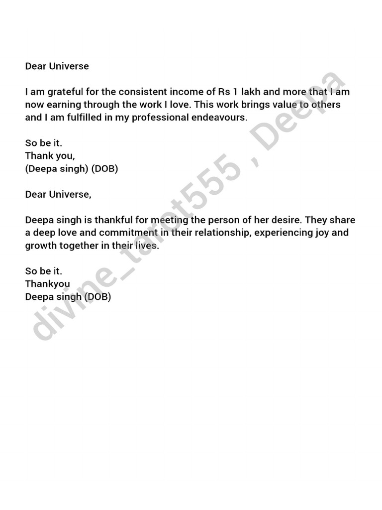 Spell Petition (Deepa) | PDF
